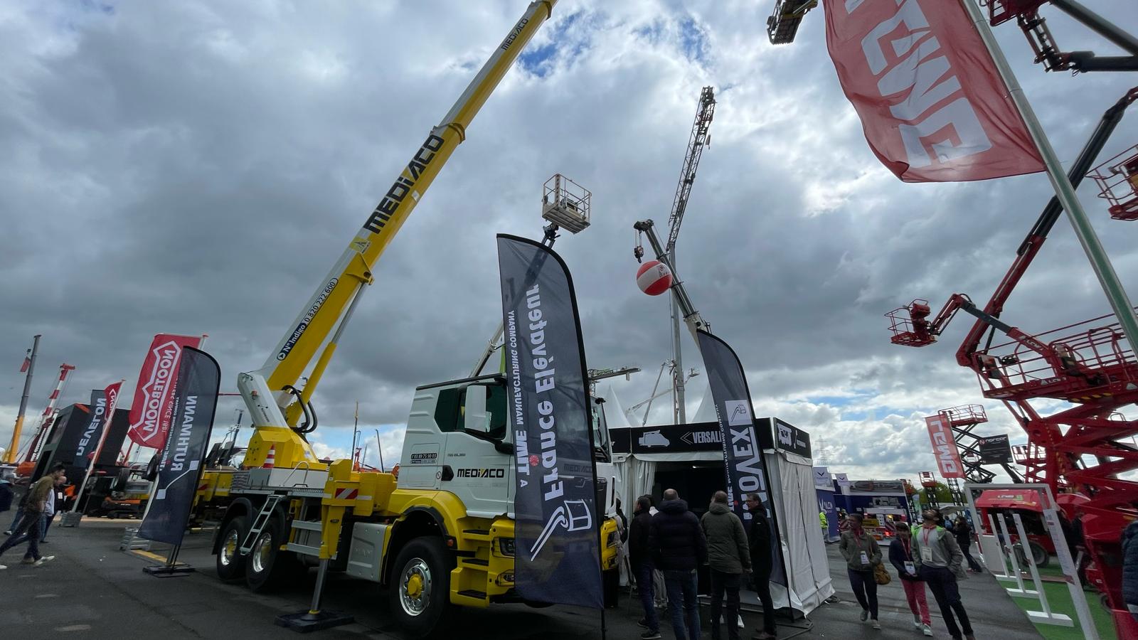 Le groupe Time présent au salon INTERMAT 2024 - France Élévateur